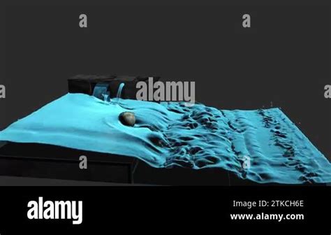 3d Nice Simulation Of A Water Fluid Could Be Used As A Screensaver And