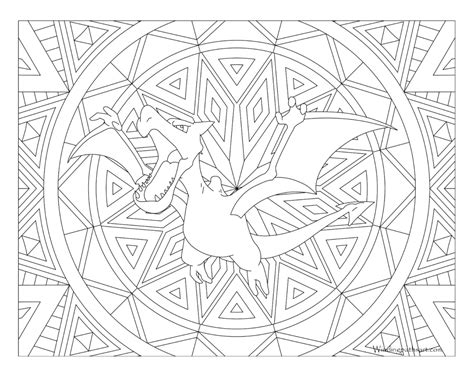 142 Aerodactyl Pokemon Coloring Page ·