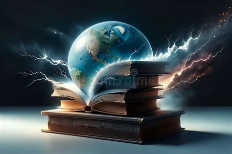 Books And Knowledge Objects Knowledge And Education Concept Stock