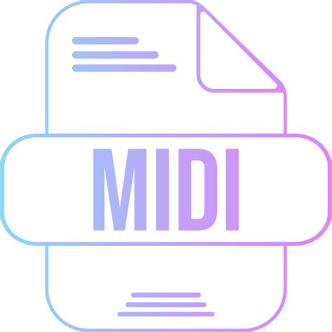 Midi Free Icon