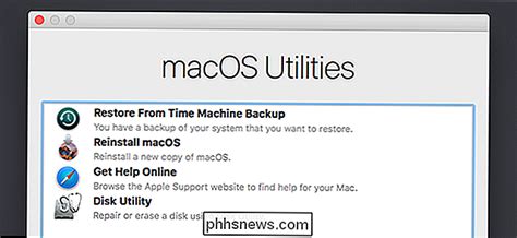 Comment nettoyer votre Mac et réinstaller MacOS depuis Scratch phhsnews com