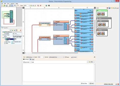 Arduino Nano Y Visuino Control De 2 Motores Paso A Paso Con Joystick