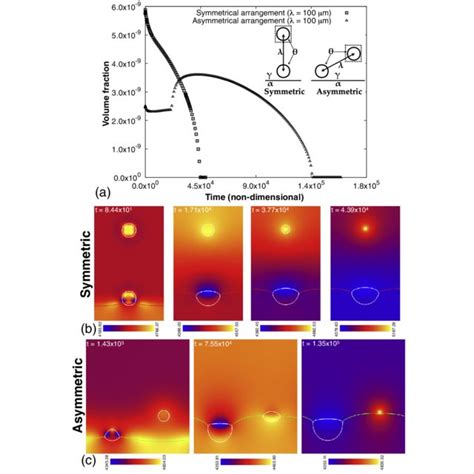 Phase Field Simulation Showing The Temporal Evolution Of The Mixed Download Scientific Diagram