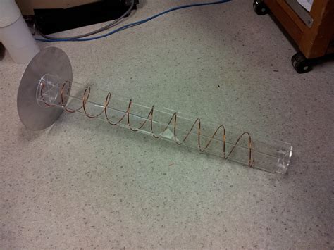 laser cutting a helical antenna