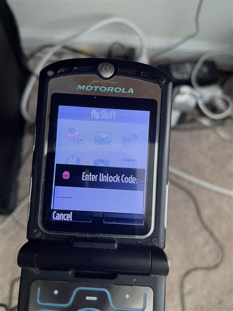 How Do I Bypass This On Motorola Razr V3 I Tried 1234 And 0000 They Dont Work Please Help