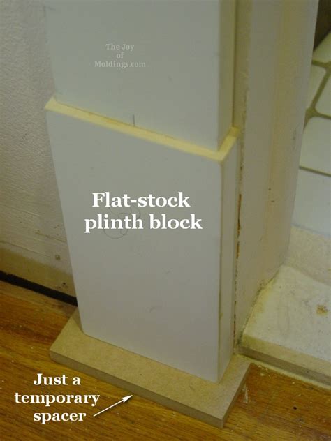 Craftsman Style Plinth Block The Joy Of Moldings