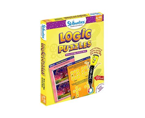 Skillmatics Logic Puzzle Build Logic And Problem Solving Skills In