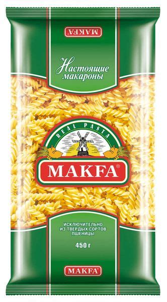 Макароны МАКФА Спирали 400гр доставка в Иркутске