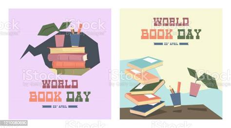 세계 도서의 날 일러스트 벡터 4월에 대한 스톡 벡터 아트 및 기타 이미지 4월 World Book Day 개념 Istock