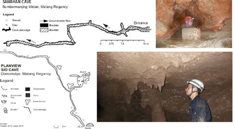 Figure Passage Dimensions On Cave Map And Passage Sedimentation