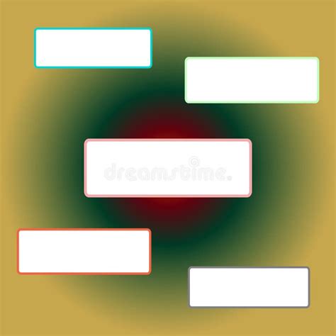Flat Style Banner With Place For Text On Signs Stock Vector