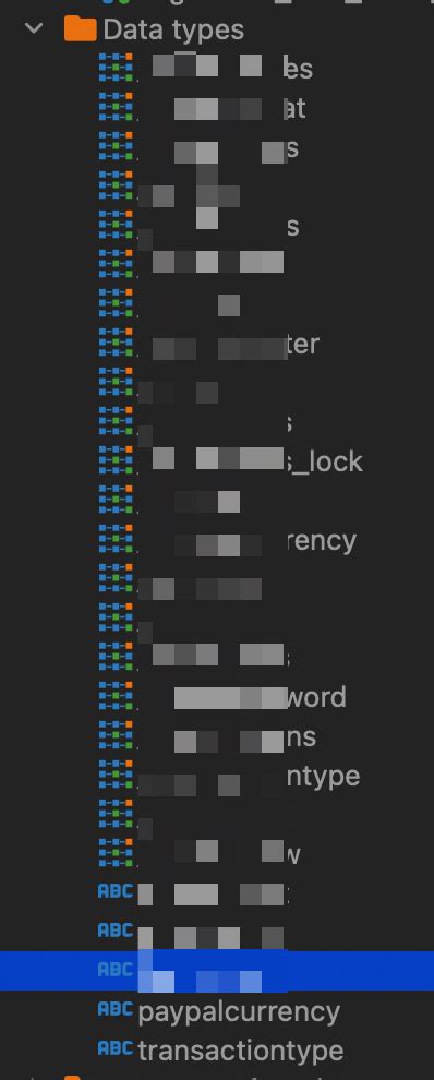 Enhancement Separate Section For Views Data Types Just Like Tables Functions Issue