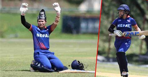 नेपाळच्या पोरींचा आंतरराष्ट्रीय ट्वेंटी २०त कल्ला Rubina Chhetry व