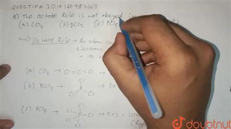 The Octet Rule Is Not Obeyed In