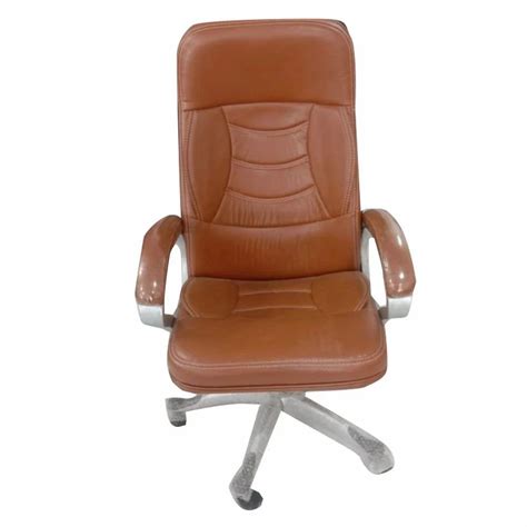 Brown Leather High Back Office Boss Chair At Rs 7000 हाई बैक कुर्सी