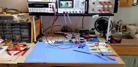 redesigning and setting up my electronics workbench 2 finished product