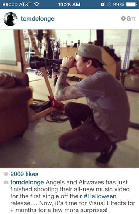 Tom Delonge Instagram Ava News Angels And Airwaves New Music Tom