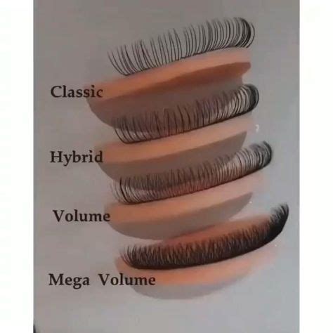 L Ng Mi Kh M Ph T Ng Types Of Lash You Should Know N I Mi Lash Extensions V C C