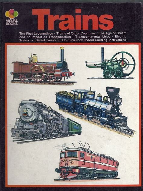 Trains Visual Books Rixon Bucknall Illustrated Books