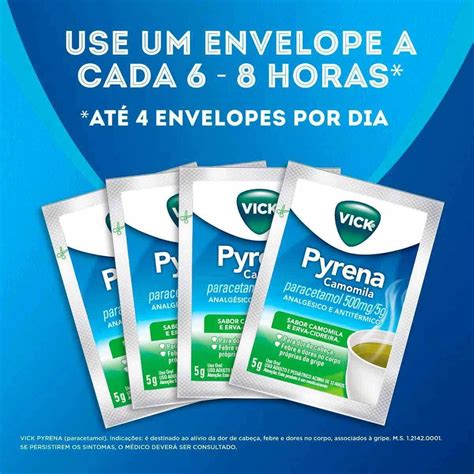 Chá Vick Pyrena Camomila Com 5g Droga Raia
