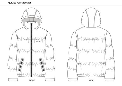 Jackets Assorted Technical Drawings Fashion Cad Designs For Adobe