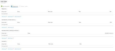 Ios App Assignment In Microsoft Endpoint Manager United Kingdom