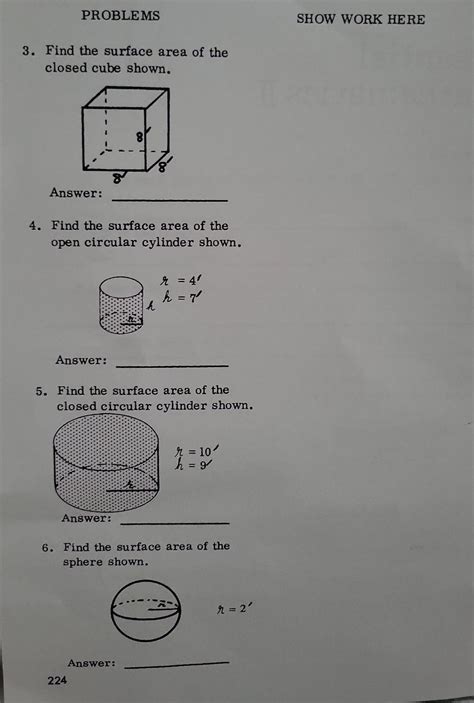 Solved Find The Surface Area Of The Closed Cube Shown Chegg