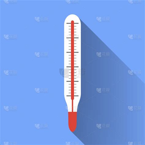 矢量平面温度计