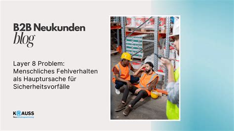 Layer 8 Problem Menschliches Fehlverhalten Als Hauptursache Für Sicherheitsvorfälle