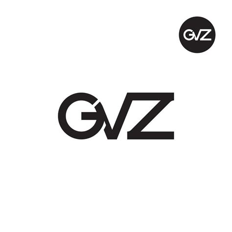 Letter Gvz Monogram Logo Design 36288302 Vector Art At Vecteezy