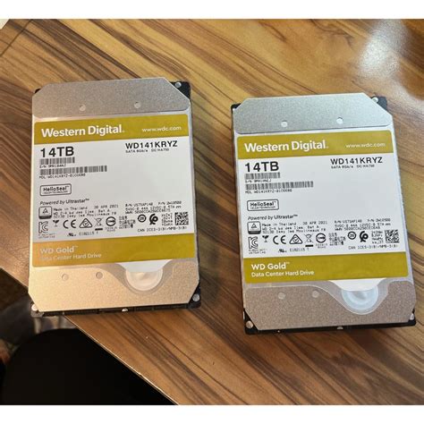 WD金標 14TB 3.5吋企業級硬碟 WD141KRYZ 保固五年(目前以使用一年) 二手商品 | 蝦皮購物