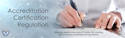 Accreditation Certification And Regulation In Christian Coaching And