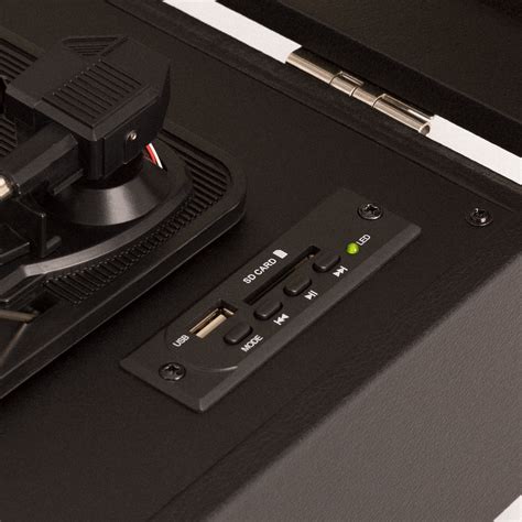 RECORD PLAYER COMPACT Tocadiscos Retro Con Bluetooth USB SD