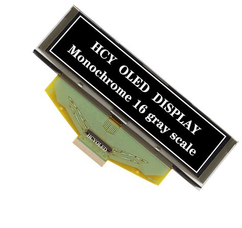 2 8 Inch 256x64 Oled Display Pmoled Panel For Medical Instrumentation