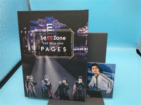 Yahooオークション Sexy Zone Live Tour 2019 Pages初回限定版bl