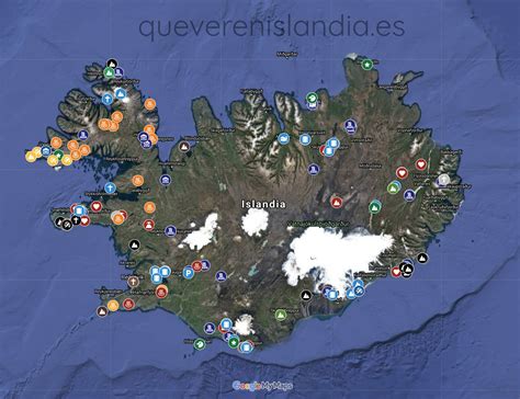 MAPA DE ISLANDIA 18 Mapas COMPLETOS De Islandia Descarga