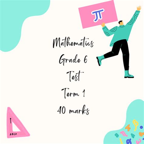 Mathematics Grade 6 Test Term 1 2023 Cs Summaries