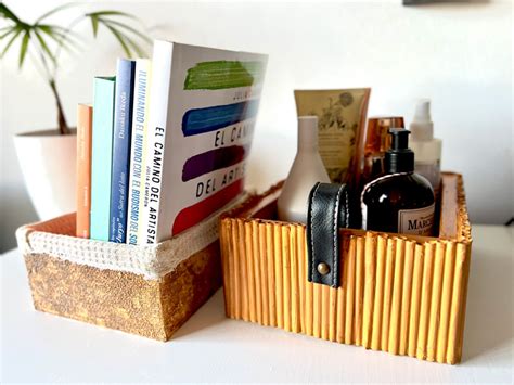 Organizadores Con Cajas Recicladas