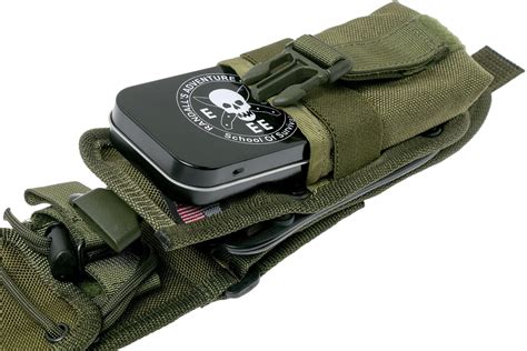 Esee Model 5 Schede Met Molle Back Pouch 5 Mbsp Od Od Green