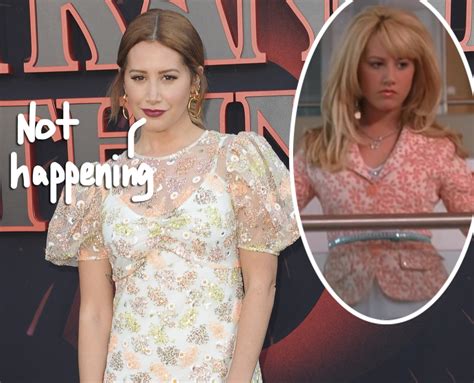 Why Ashley Tisdale Will Never Return To High School Musical Perez Hilton