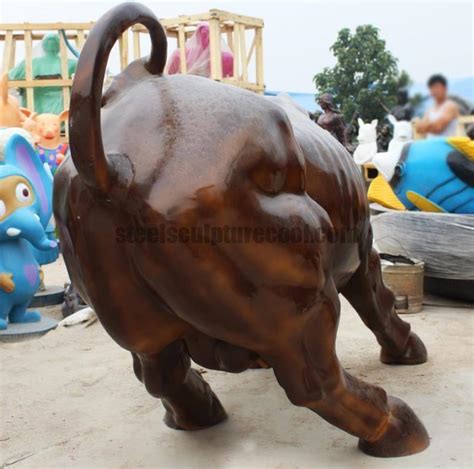 Fiberglass Bull Statue