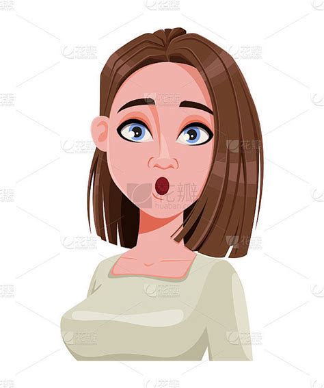 成功商界女性的面部表情