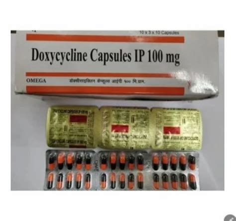 Omega Doxycycline 100 Mg Capsule At ₹ 80stripe In Faridabad Id