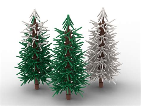 Lego Moc Christmas Tree By Jhdv Rebrickable Build With Lego