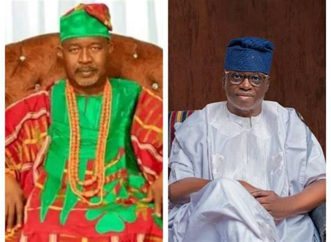 Hon Ganny Dauda Felicitates Hon Abegunde ‘abena On 70th Birthday Installation As Asiwaju Of