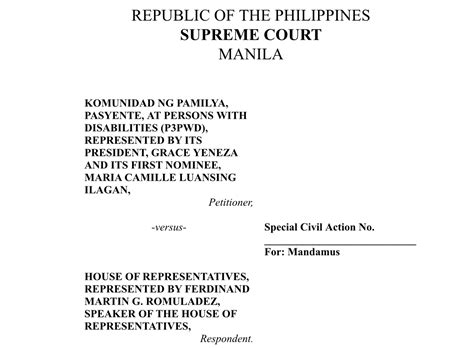 Sc Urged To Order Speaker To Allow Oath Taking Of P3pwd Party List Nominee