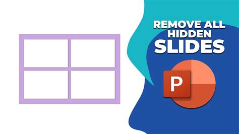How To Remove All Hidden Slides In Powerpoint Youtube