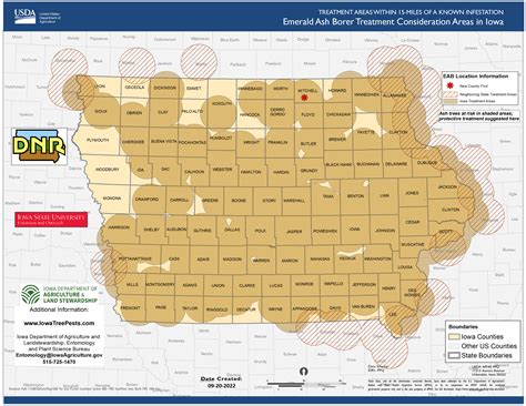 Emerald Ash Borer Confirmed In Mitchell County News
