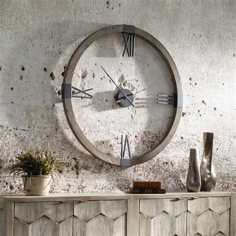 Uttermost 06454 Marcelo 40 Round Modern Farmhouse Analog Fir