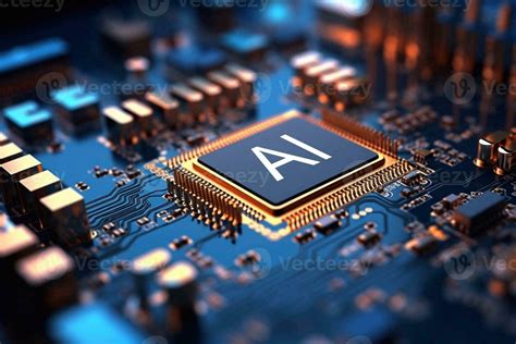 Ai Processor 3d Render Artificial Intelligence Of Digital Human